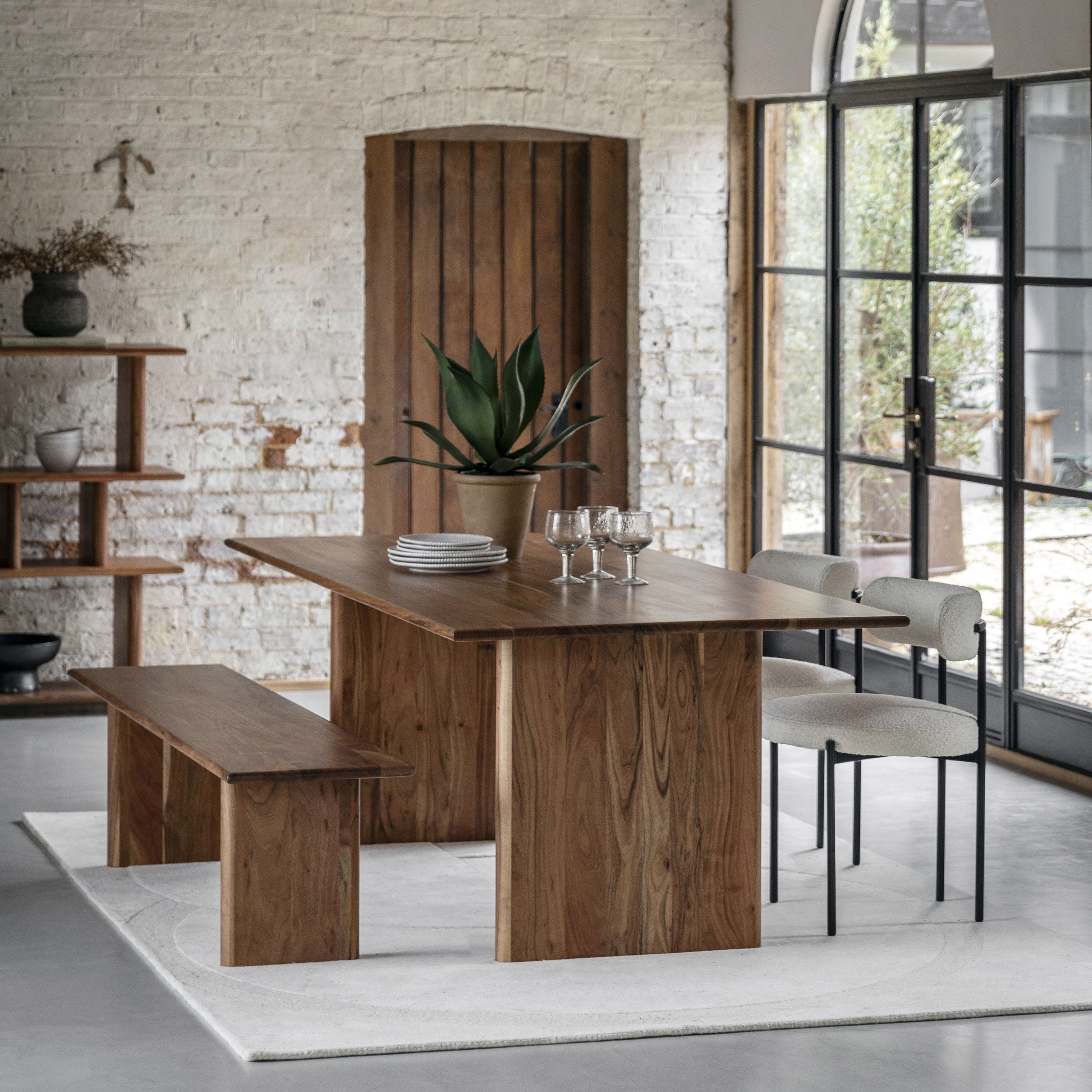 Baycliff Dining Table 1800x1000x760mm – House of Isabella UK