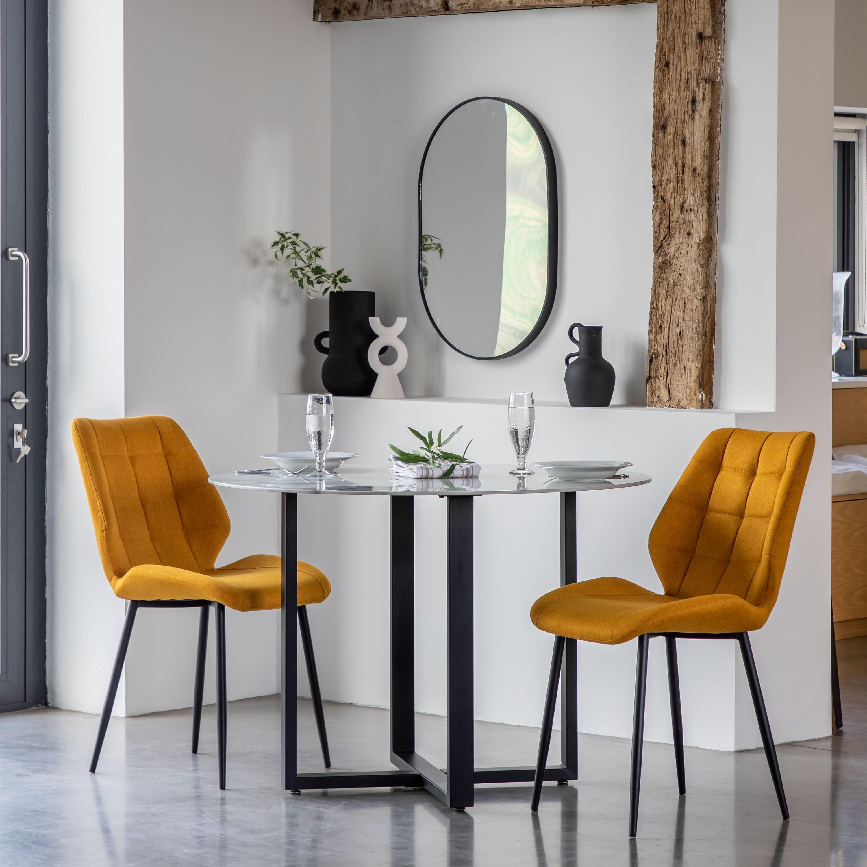 Borehamwood Dining Table - White – House of Isabella UK