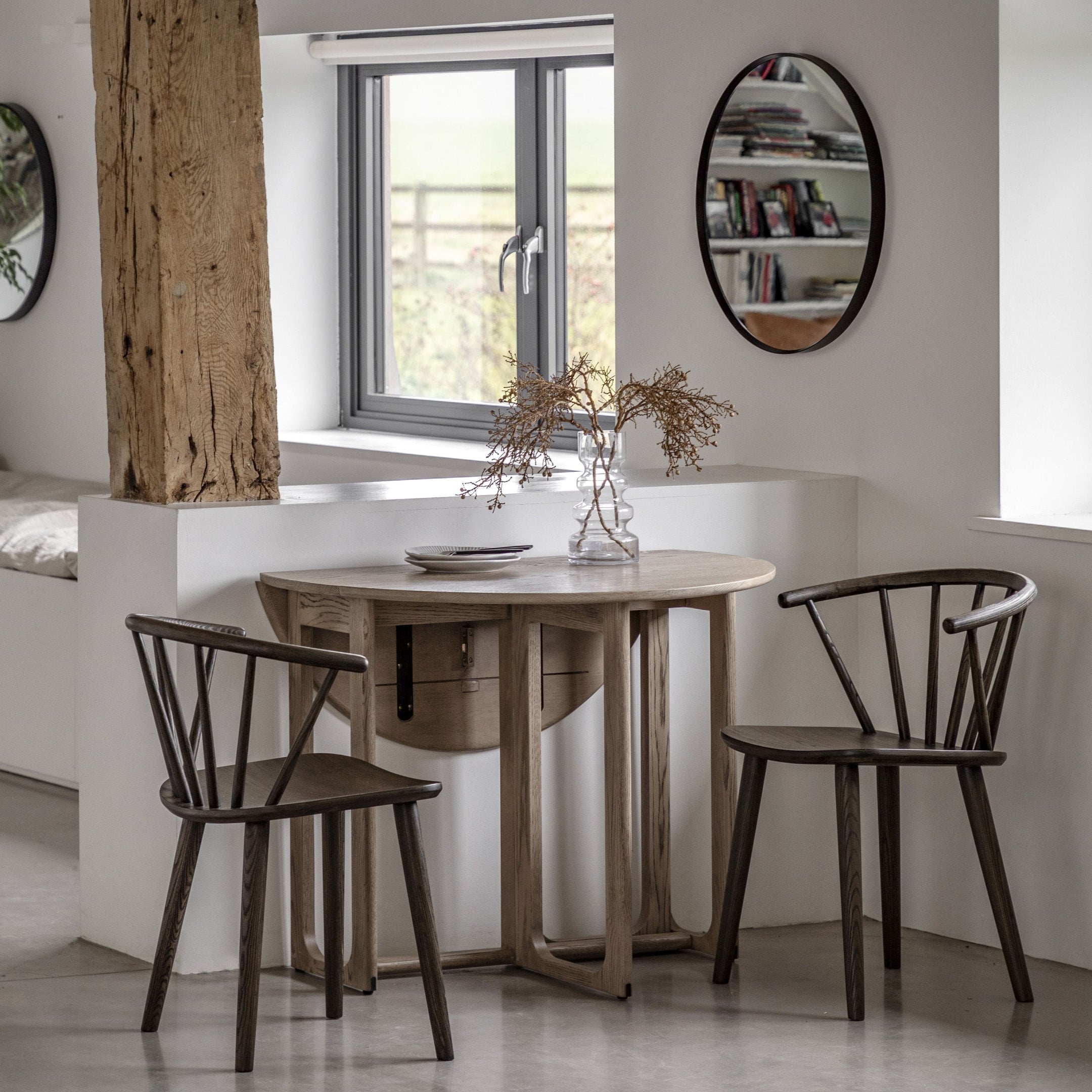 Craft Folding Dining Table Smoked – House of Isabella UK