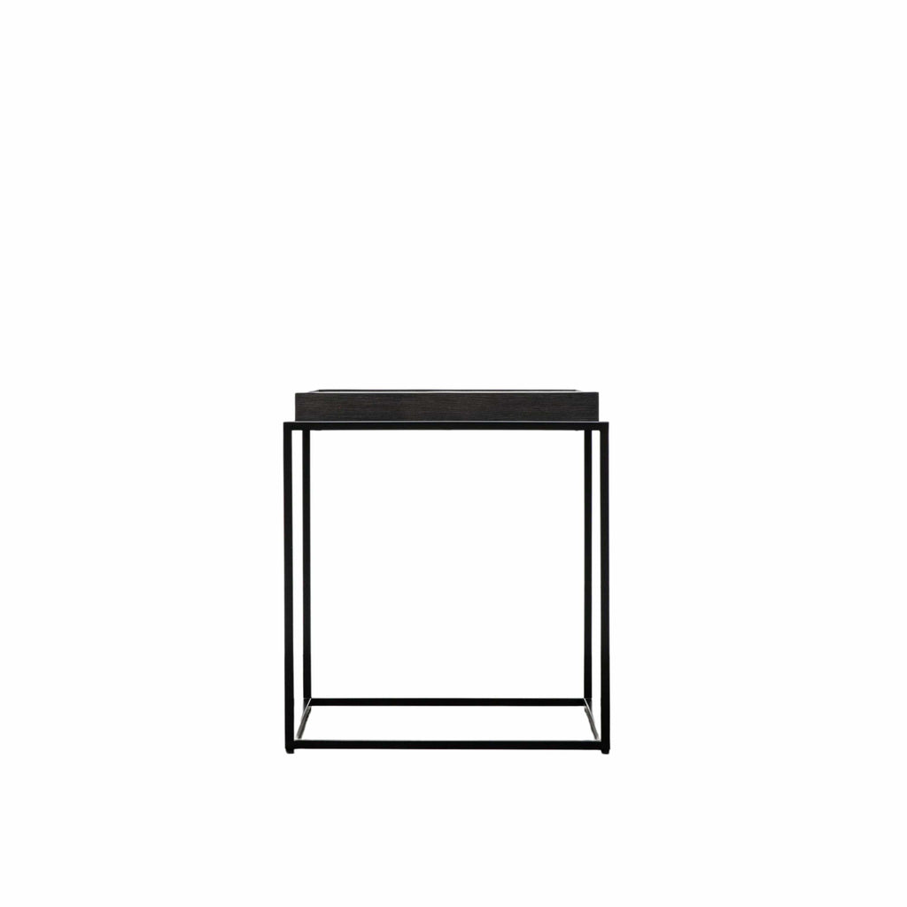 Calvo Tray Side Table Black– House of Isabella UK