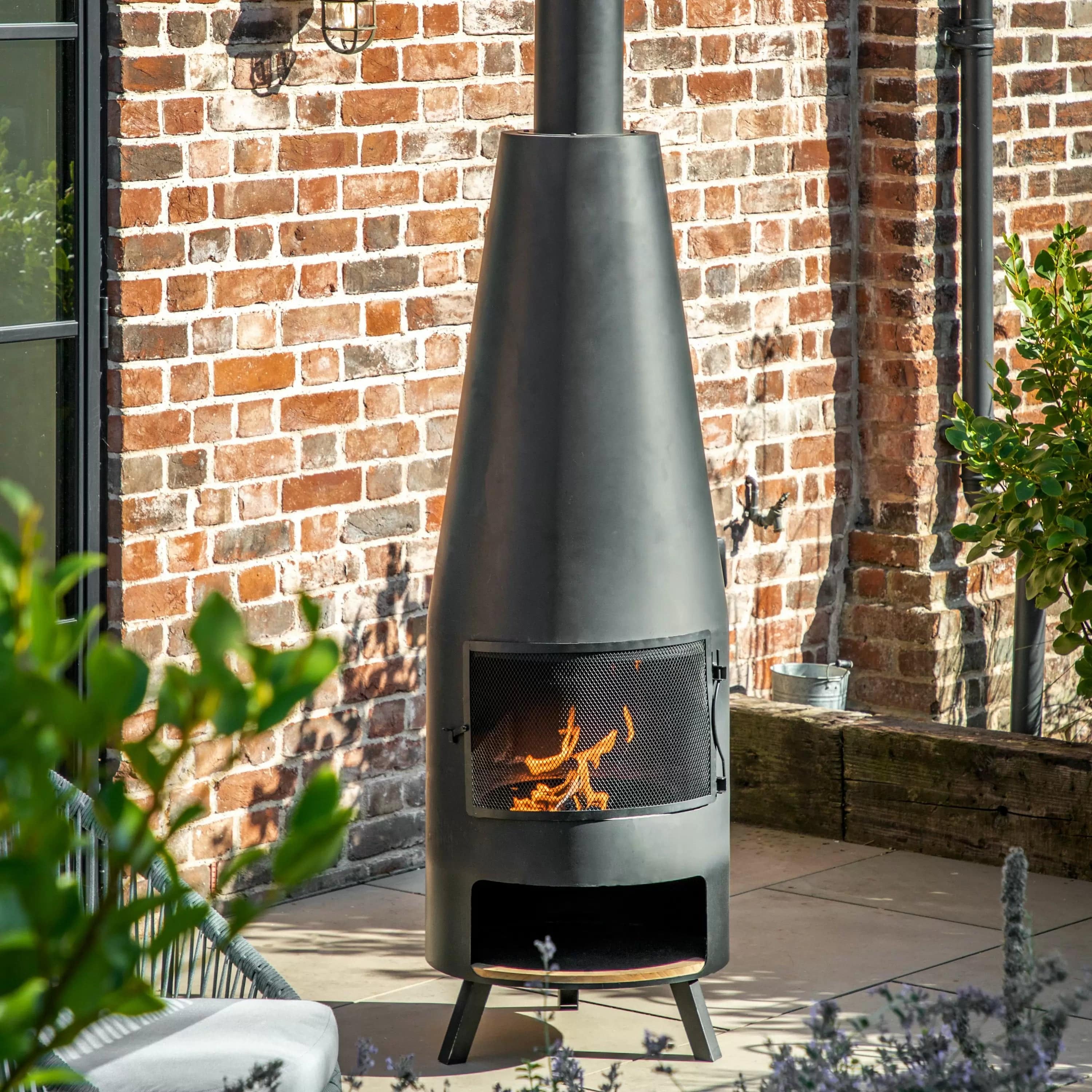 bodhi-outdoors-bushmills-chiminea-with-pizza-shelf-house-of-isabella-uk ...