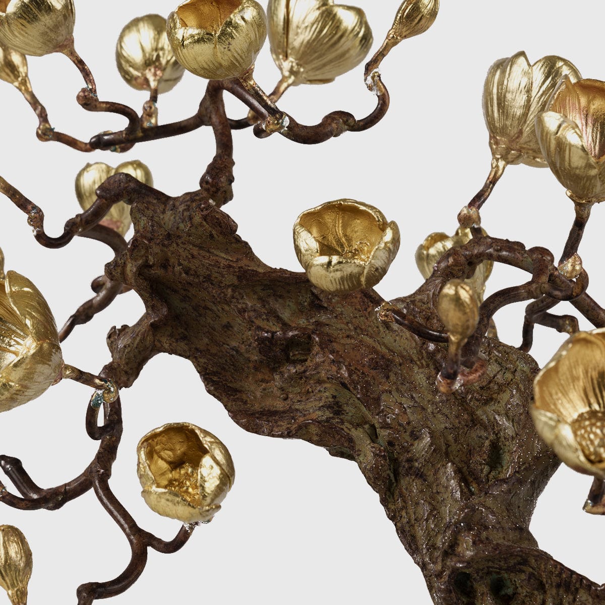 Bronze Blossom Table Sculpture – House of Isabella UK