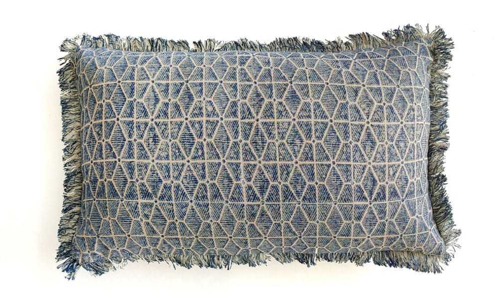 Malini Ravi Indigo Cushion– House of Isabella UK