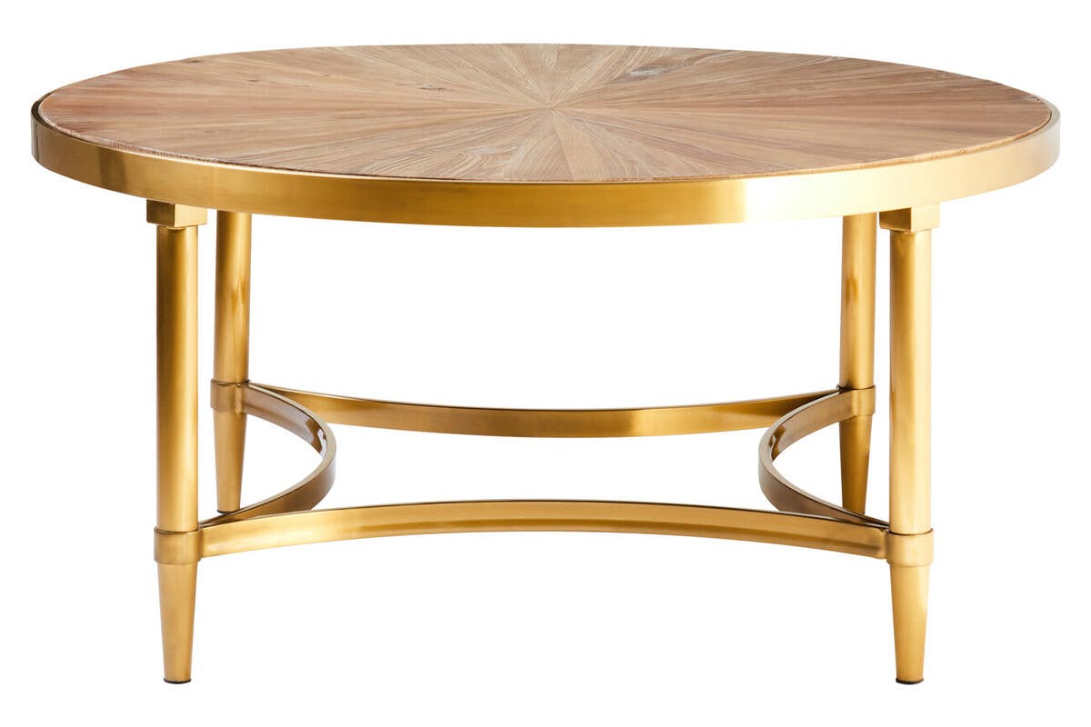 Jana Coffee Table With Curved Frame – House of Isabella UK