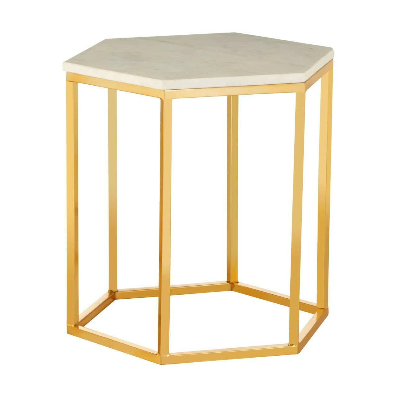 Noosa & Co. Living Templar Hexagonal Side Table House of Isabella UK