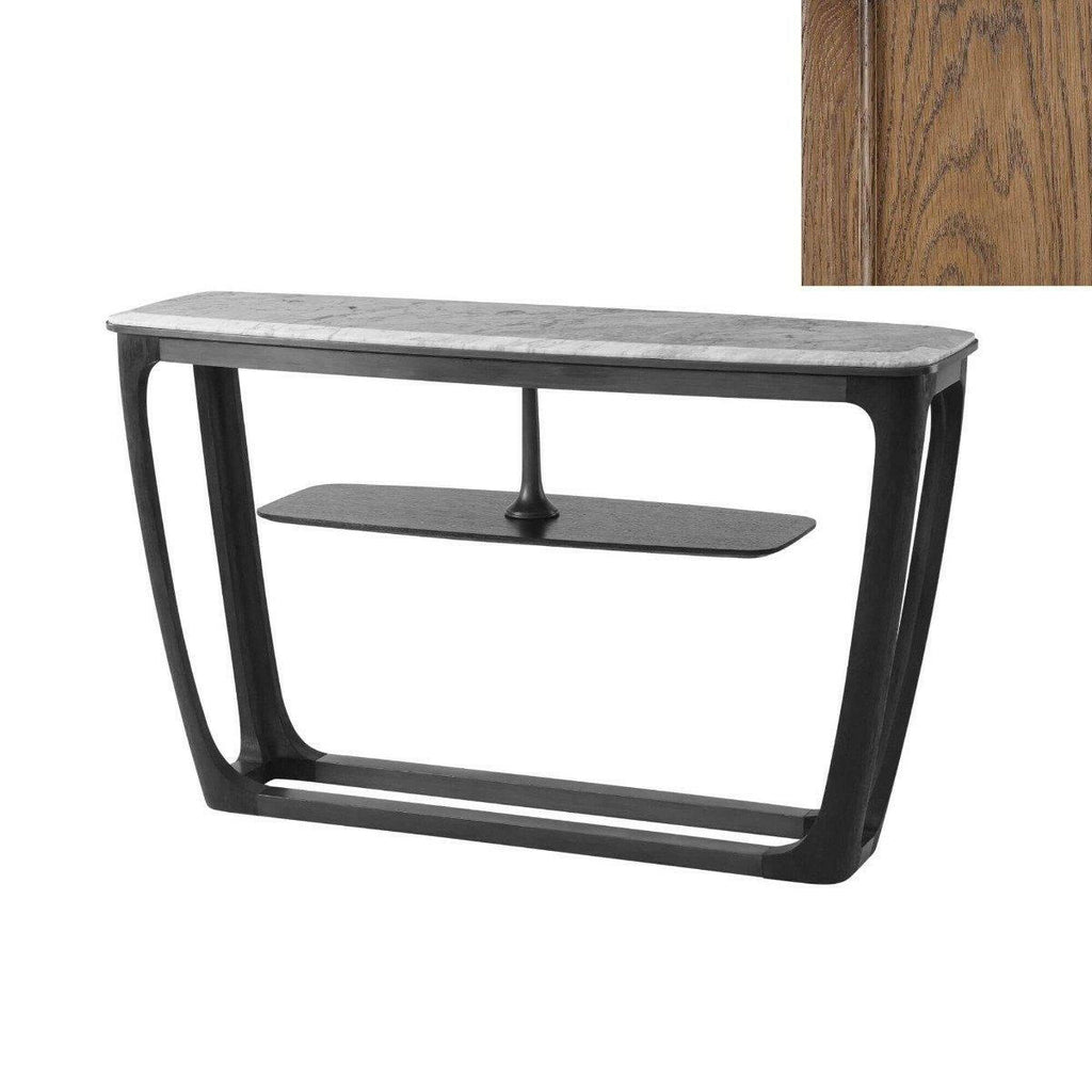 Converge Marble Console Table in Caribbean Cask– House of Isabella UK