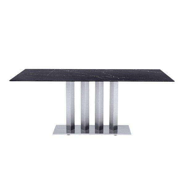Elegante Dining Table - Crystal Black– House of Isabella UK