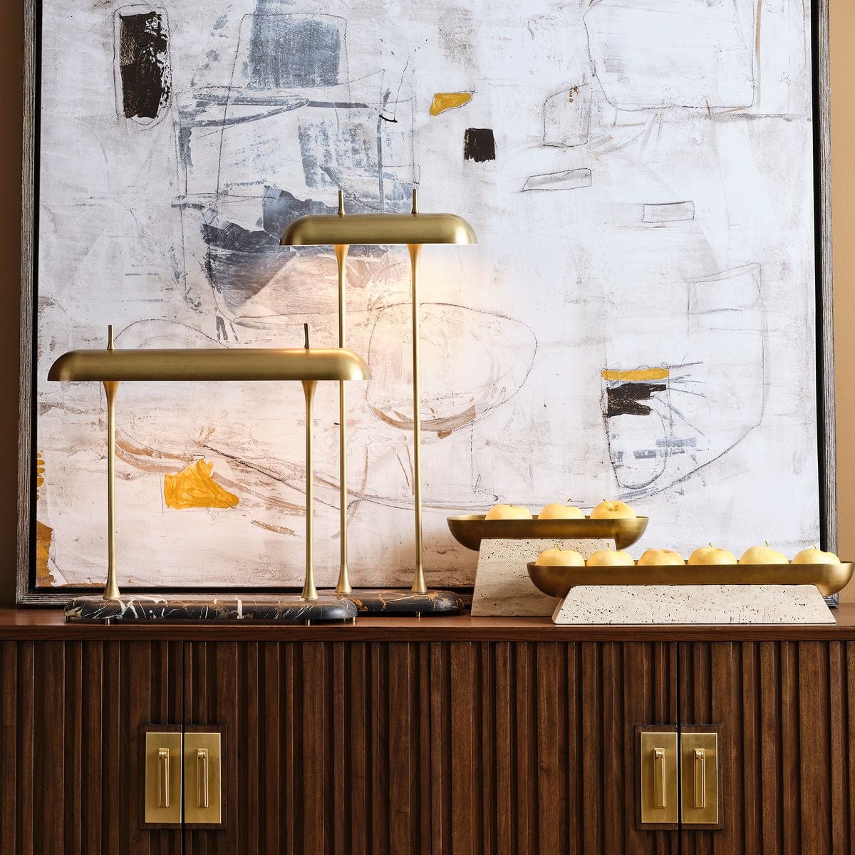 Black Label Papyrus Desk Lamp – House of Isabella UK