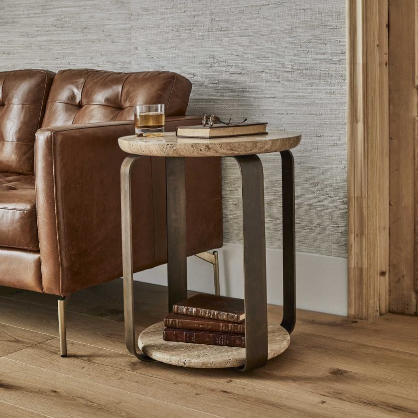 Black Label Parenthesis Accent Table – House of Isabella UK