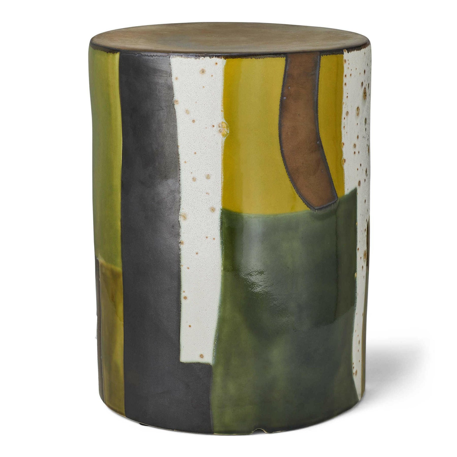 Uttermost Graph Green Stool– House of Isabella UK