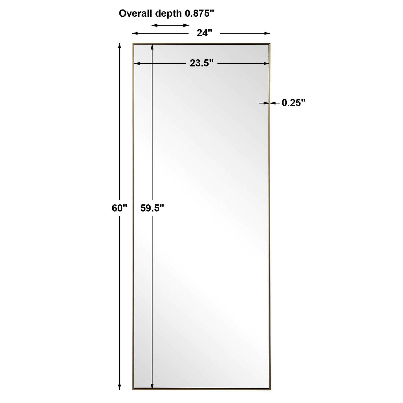 Black Label Bradley Mirror– House of Isabella UK