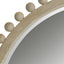 Black Label Brianza Round Mirror - 72 Natural – House of Isabella UK