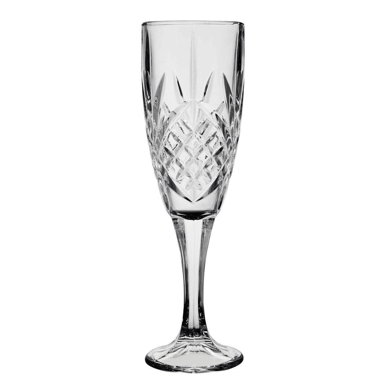 Hamilton Interiors Accessories Lawley Crystal Champagne Flutes - Set Of ...