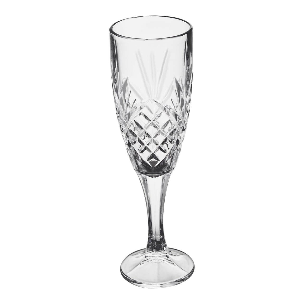 Hamilton Interiors Accessories Lawley Crystal Champagne Flutes - Set Of ...