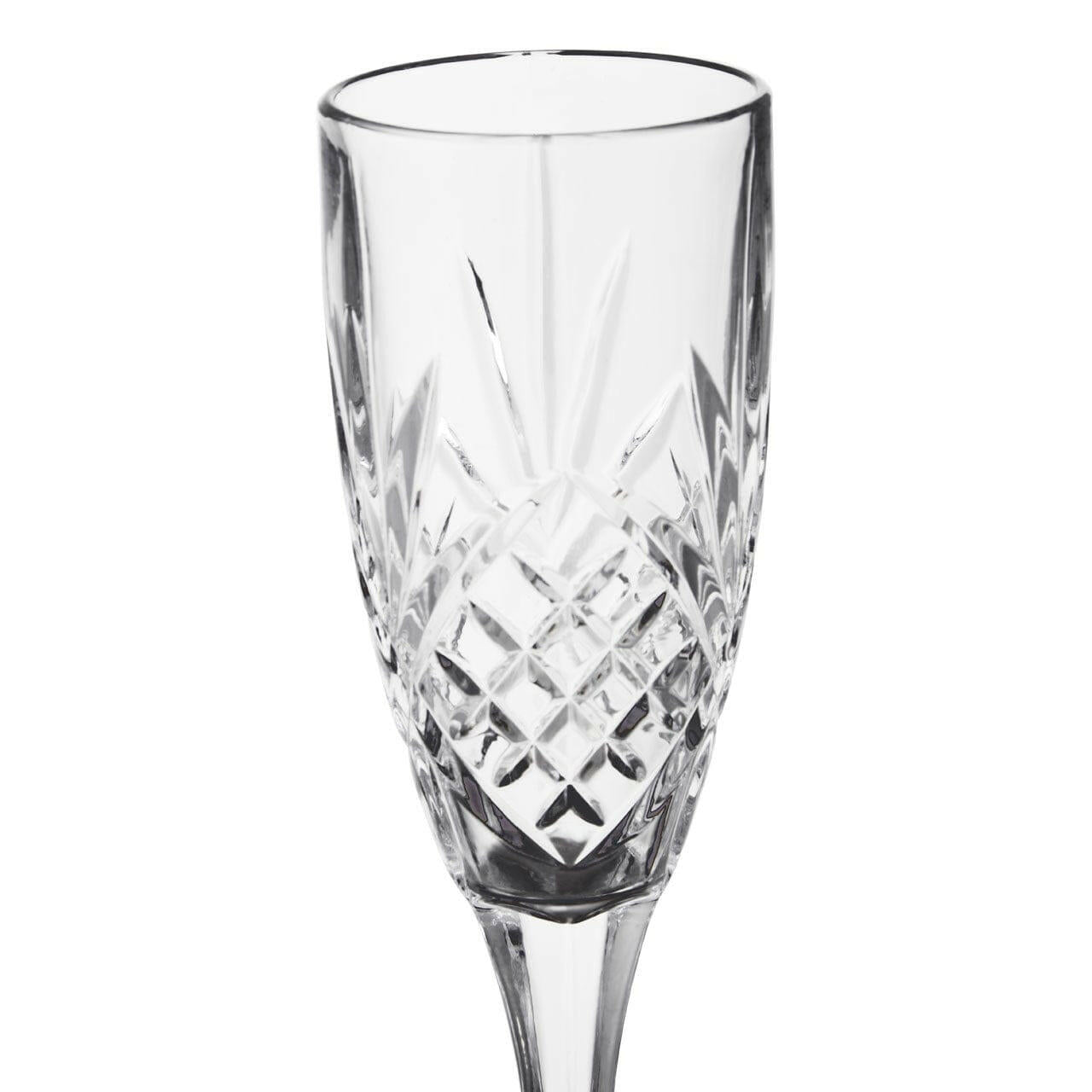 Hamilton Interiors Accessories Lawley Crystal Champagne Flutes - Set Of ...