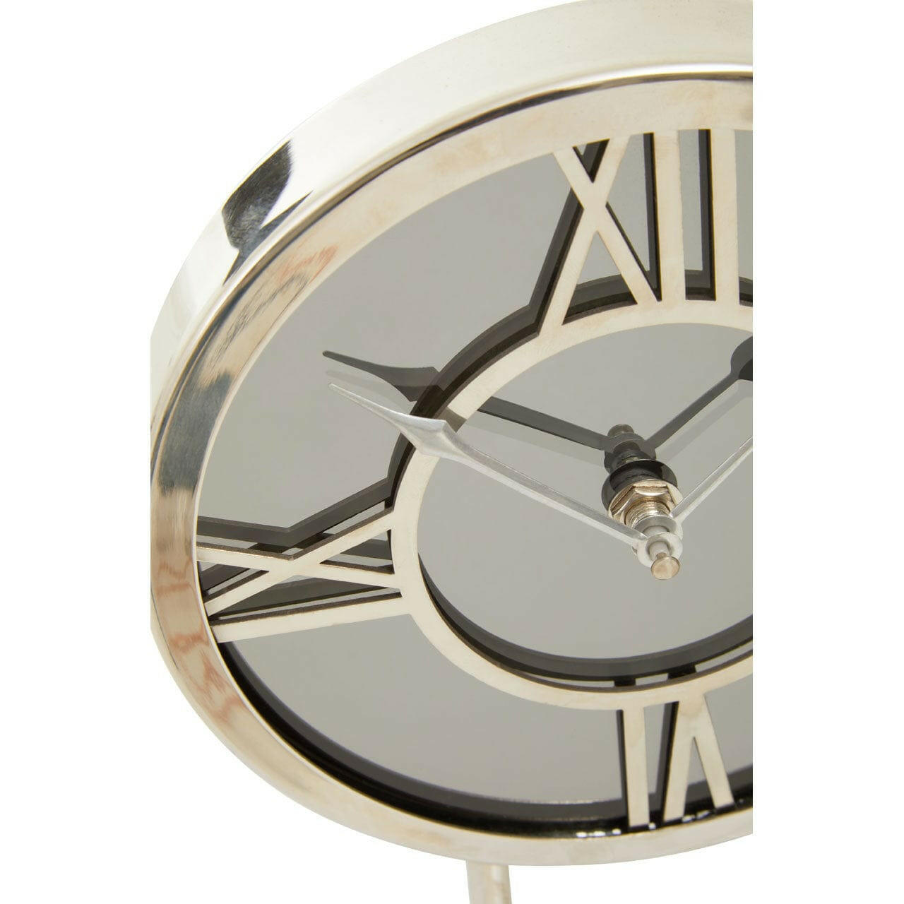Mateo White Marble Base Clock– House of Isabella UK