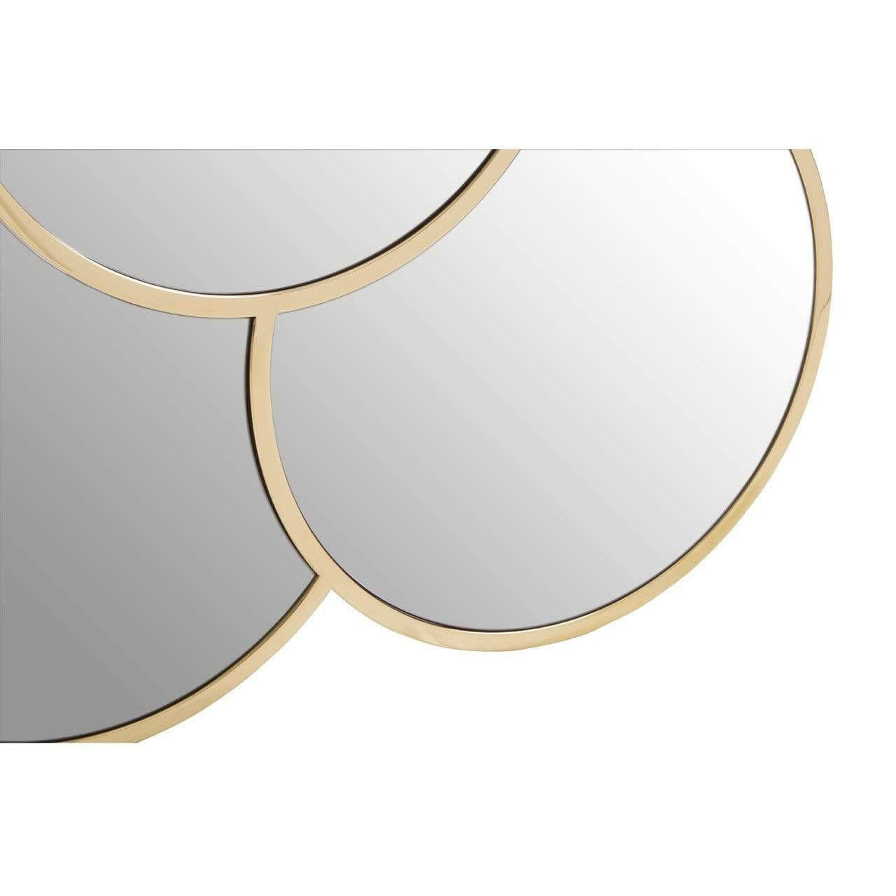 Kova Round Triple Wall Mirror – House of Isabella UK