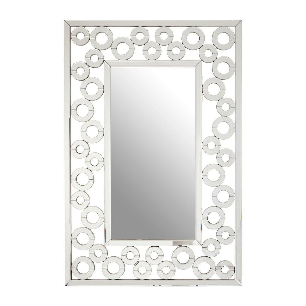 Puzzle Wall Mirror With Scrolled Frame– House of Isabella UK