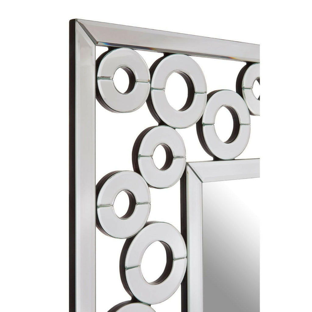 Puzzle Wall Mirror With Scrolled Frame– House of Isabella UK