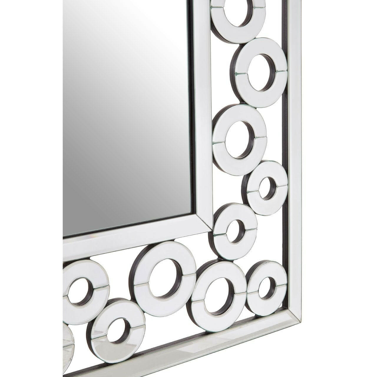 Puzzle Wall Mirror With Scrolled Frame– House of Isabella UK