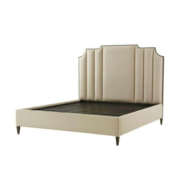 Ta Studio Super King Bed Frame Artemis in Kendal Linen– House of Isabella UK