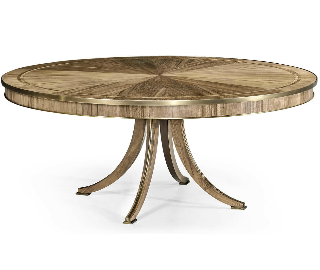 Jonathan Charles Golden Amber Round Dining Table– House of Isabella UK