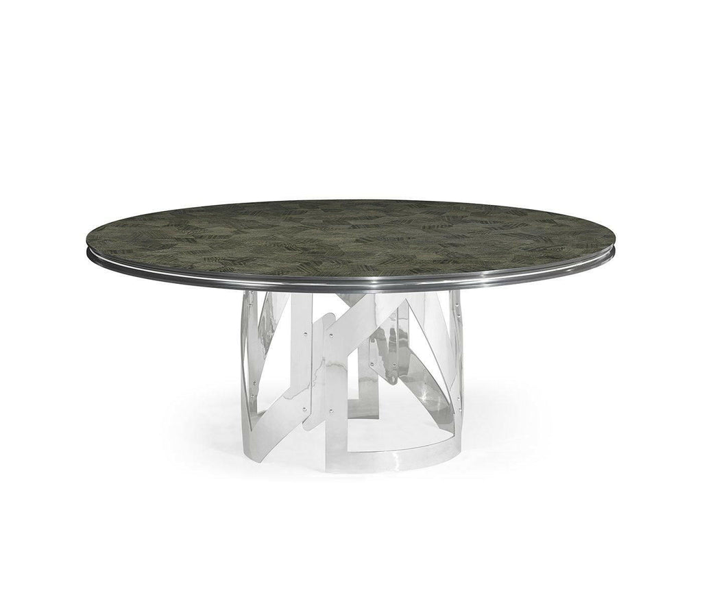 Jonathan Charles Round Dining Table in Grey Eucalyptus - Large– House ...