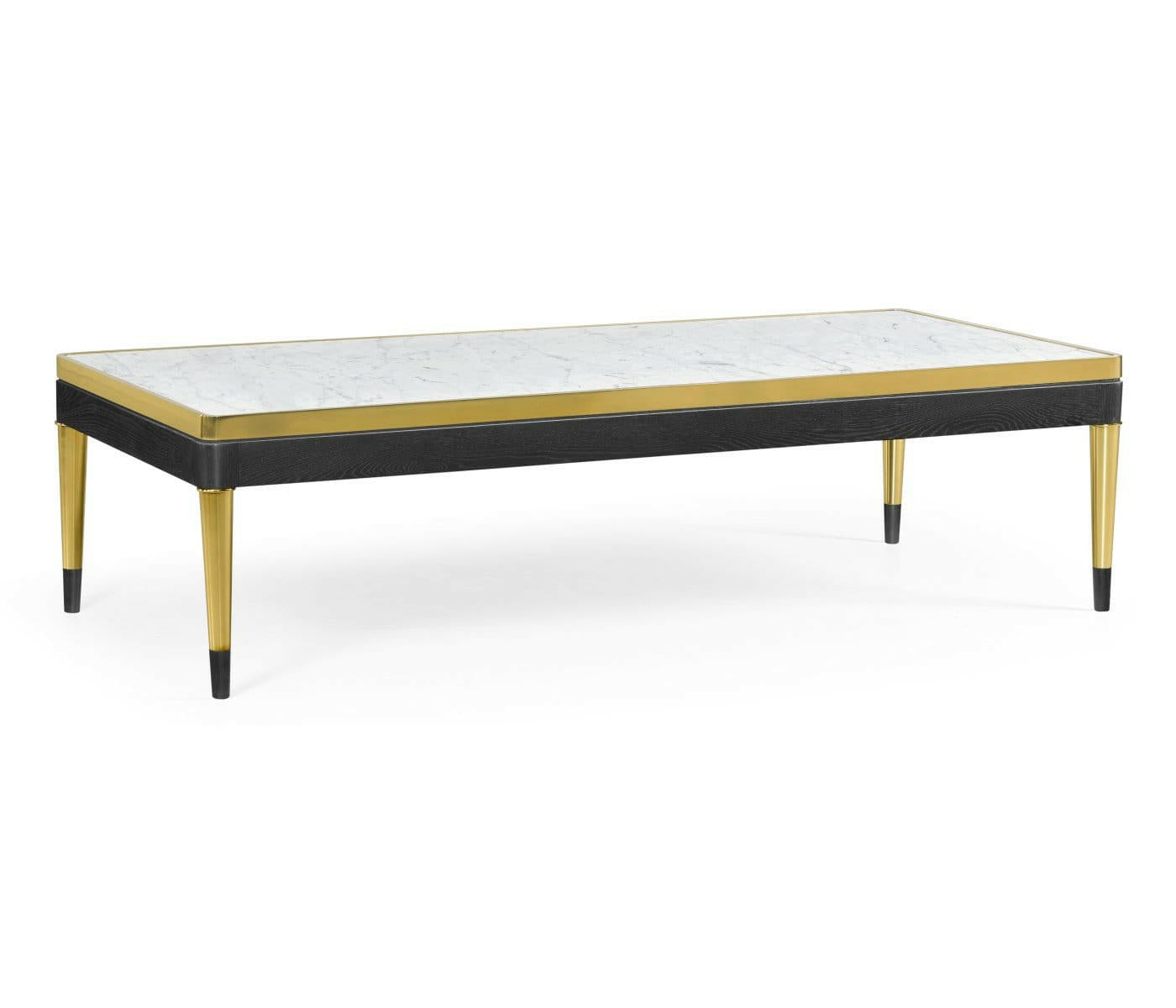 Jonathan Charles Coffee Table with White Calcutta Marble Top– House of ...