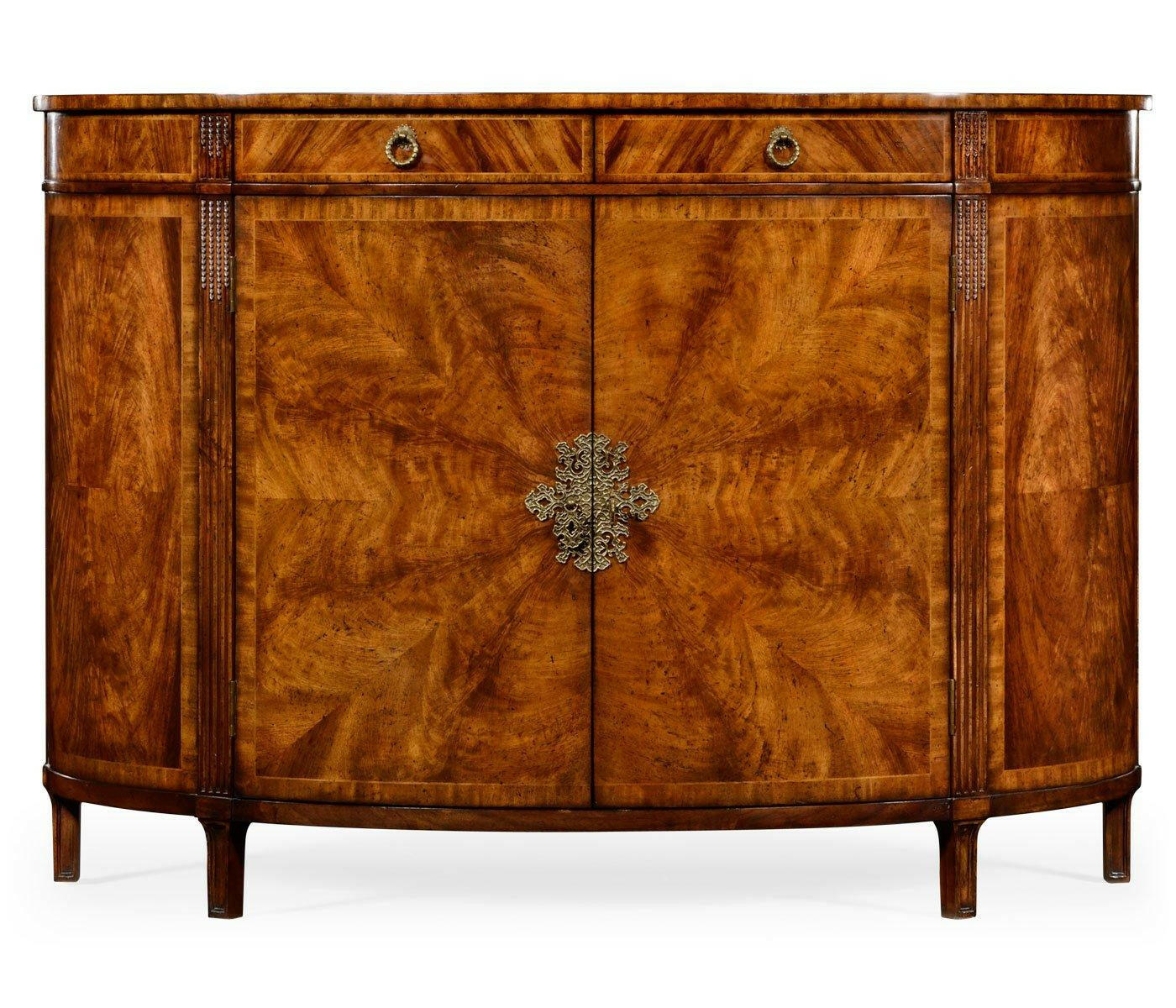 Jonathan Charles Living Jonathan Charles Demilune Sideboard Monarch ...