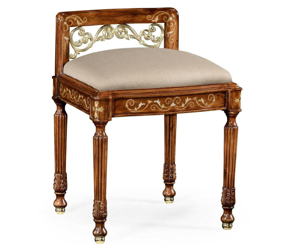 Jonathan Charles Dressing Table Stool French Empire in Mazo– House of ...