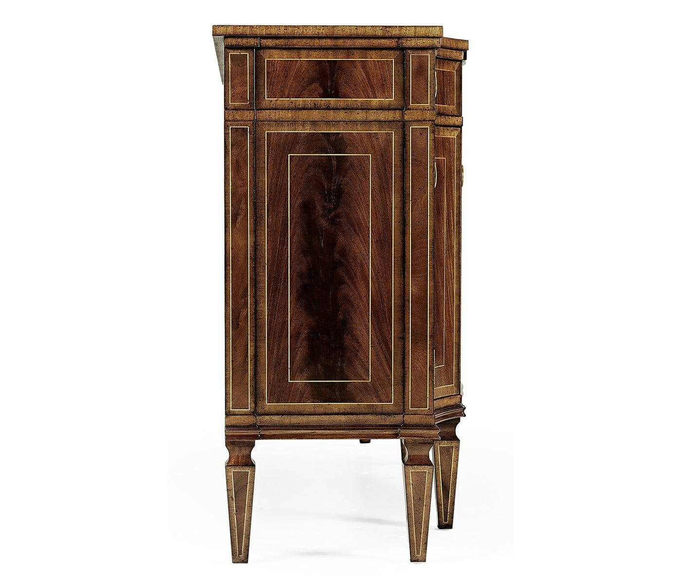 Jonathan Charles Serpentine Sideboard with Four Doors Georgian– House ...
