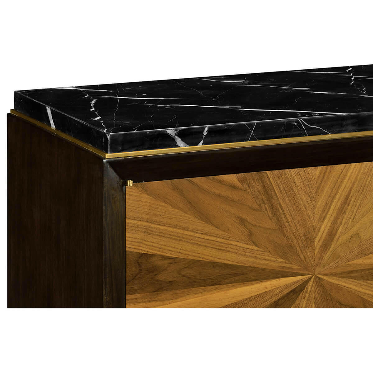 Jonathan Charles Living Jonathan Charles Sideboard Walnut Bookmatched ...