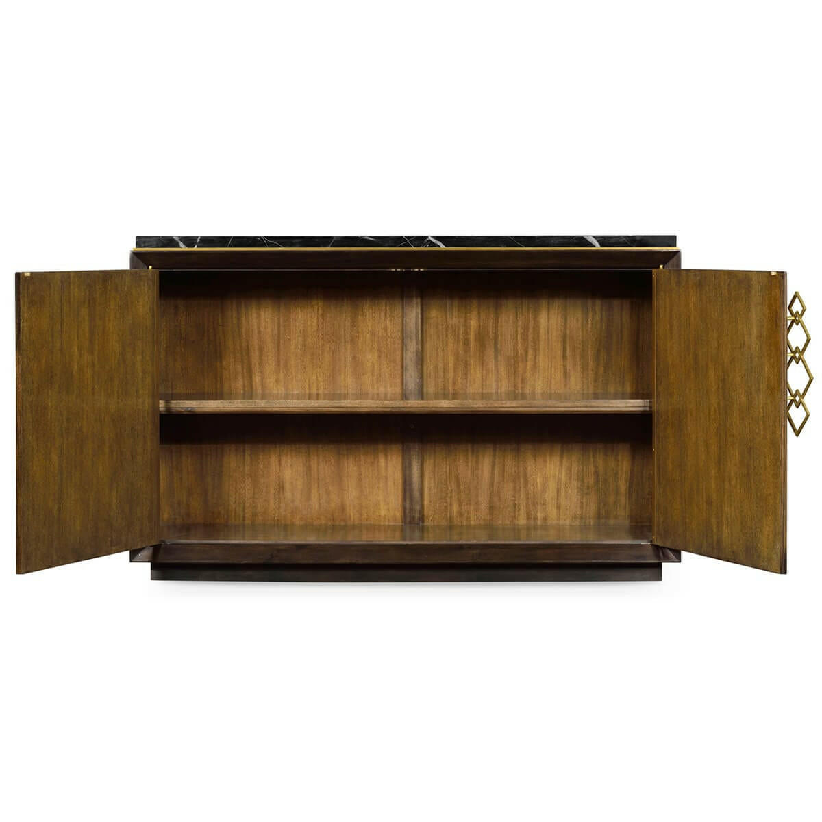 Jonathan Charles Living Jonathan Charles Sideboard Walnut Bookmatched ...