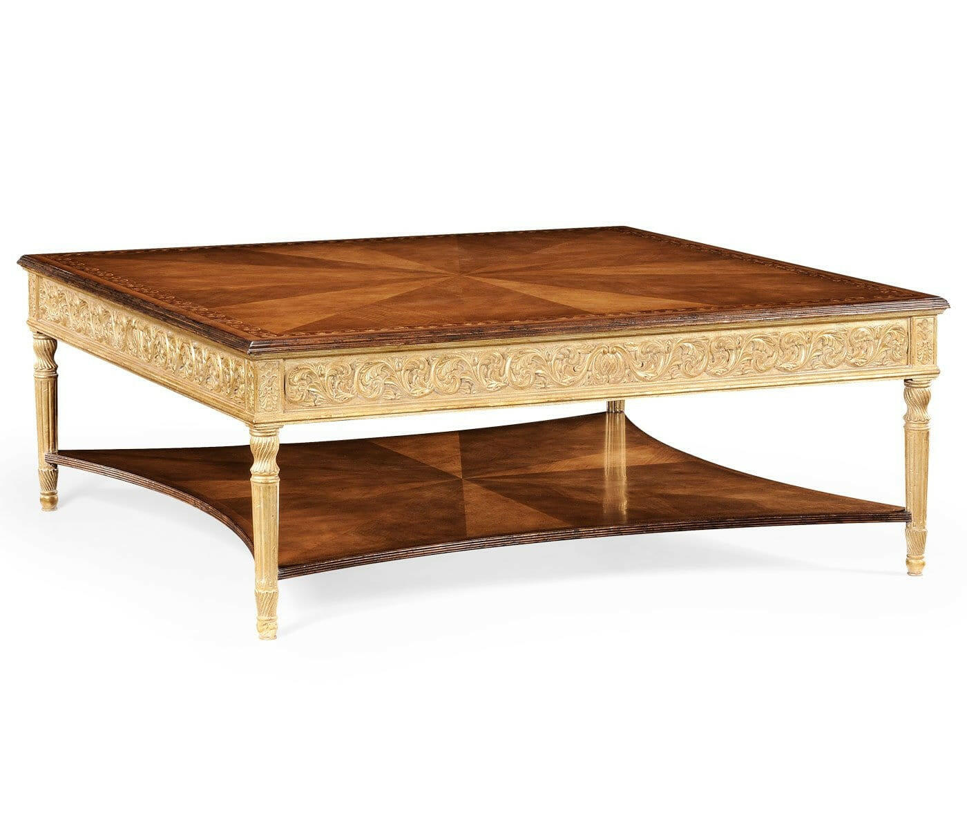 Jonathan Charles Square Coffee Table Louis Xiv– House of Isabella UK
