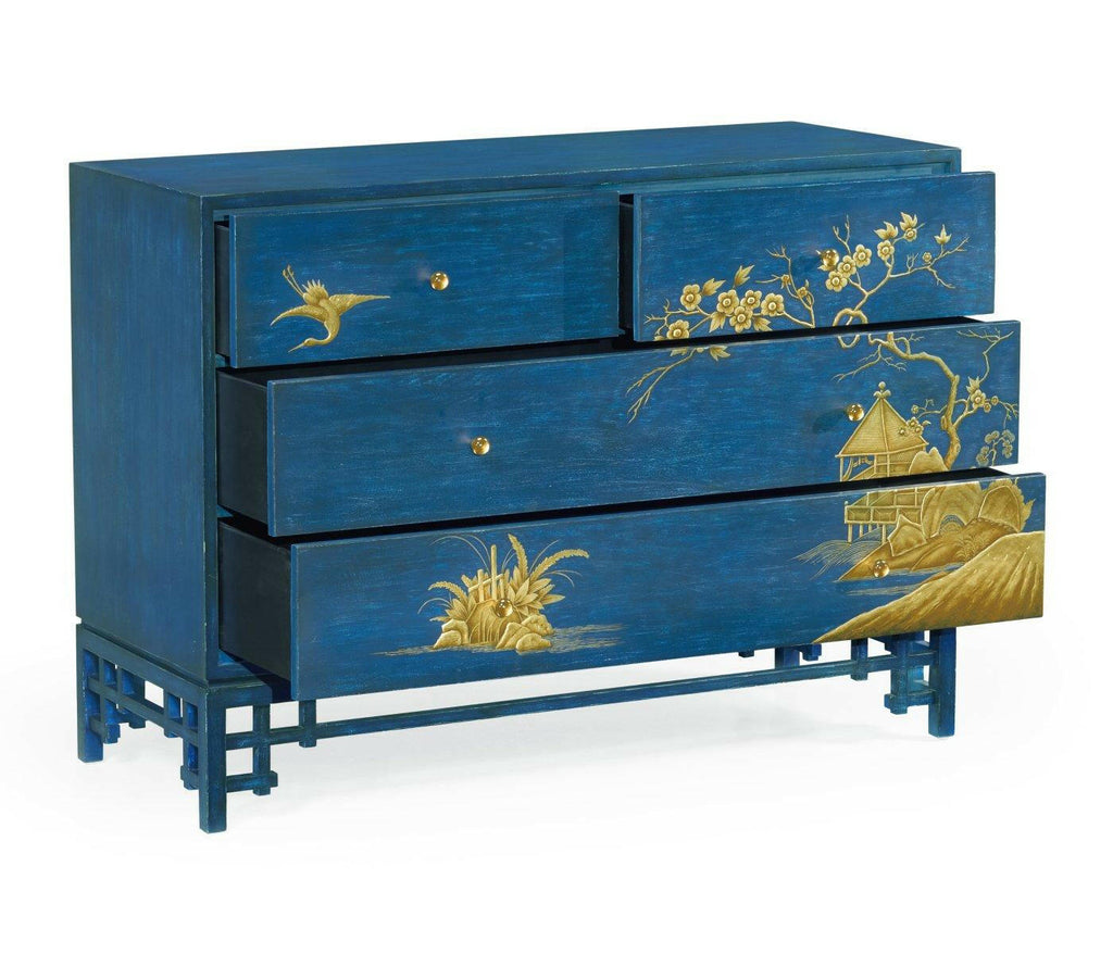 Jonathan Charles Chest of Drawers Chinoiserie– House of Isabella UK