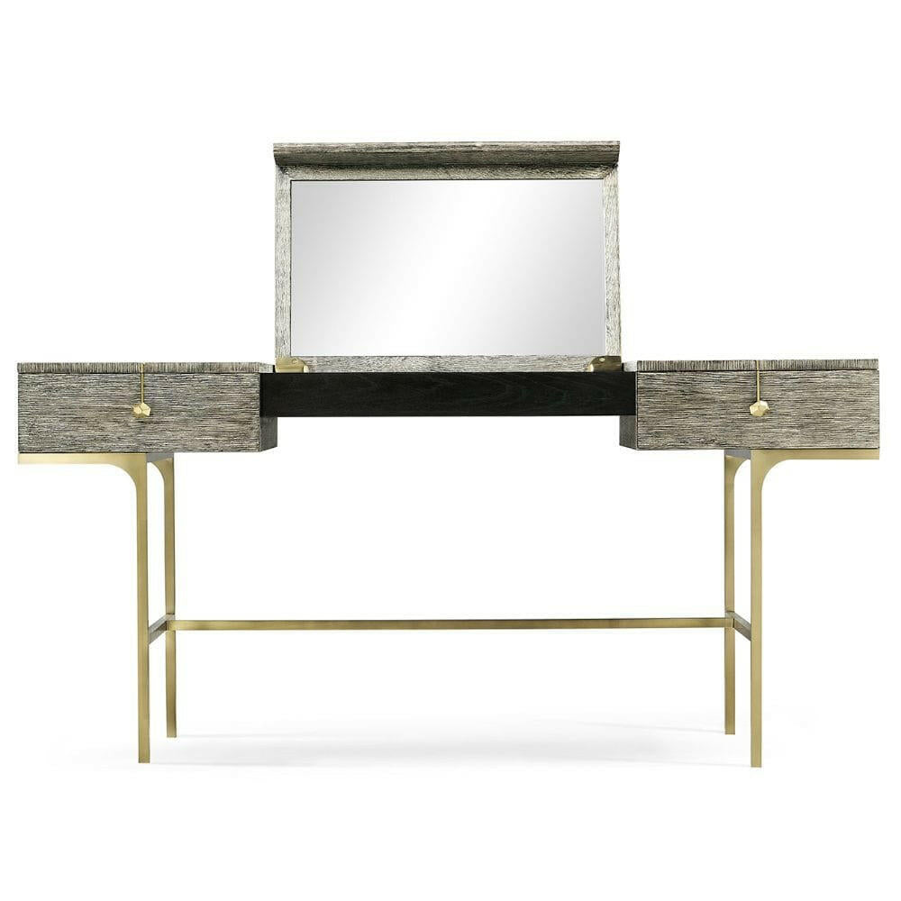 Jonathan Charles Dressing Table Transitional - Dark French Oak– House ...
