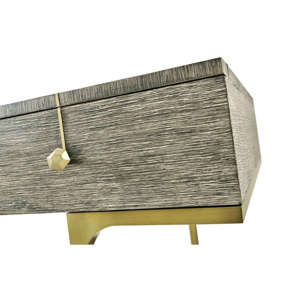 Jonathan Charles Dressing Table Transitional - Dark French Oak– House ...