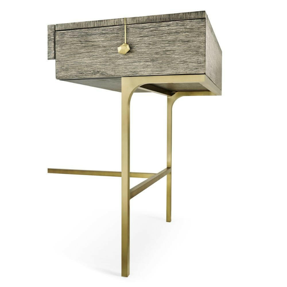 Jonathan Charles Dressing Table Transitional - Dark French Oak– House ...