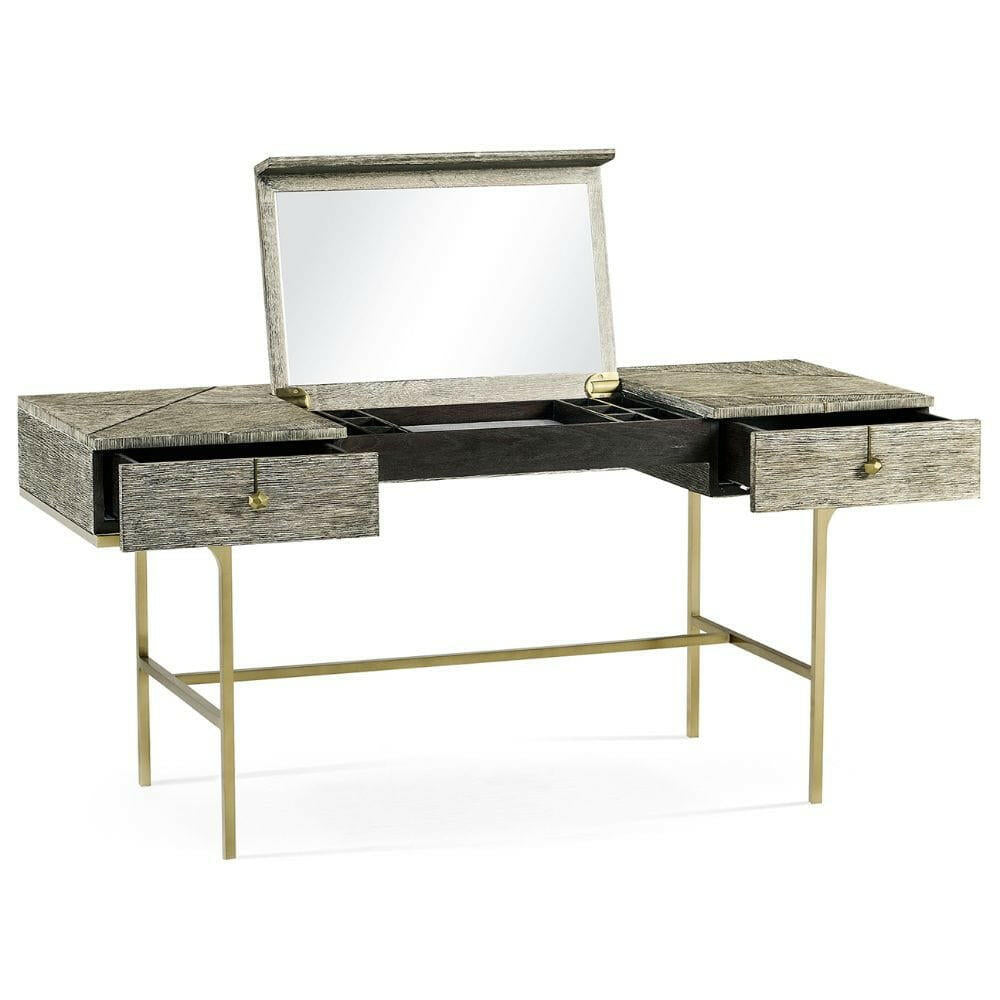 Jonathan Charles Dressing Table Transitional - Dark French Oak– House ...