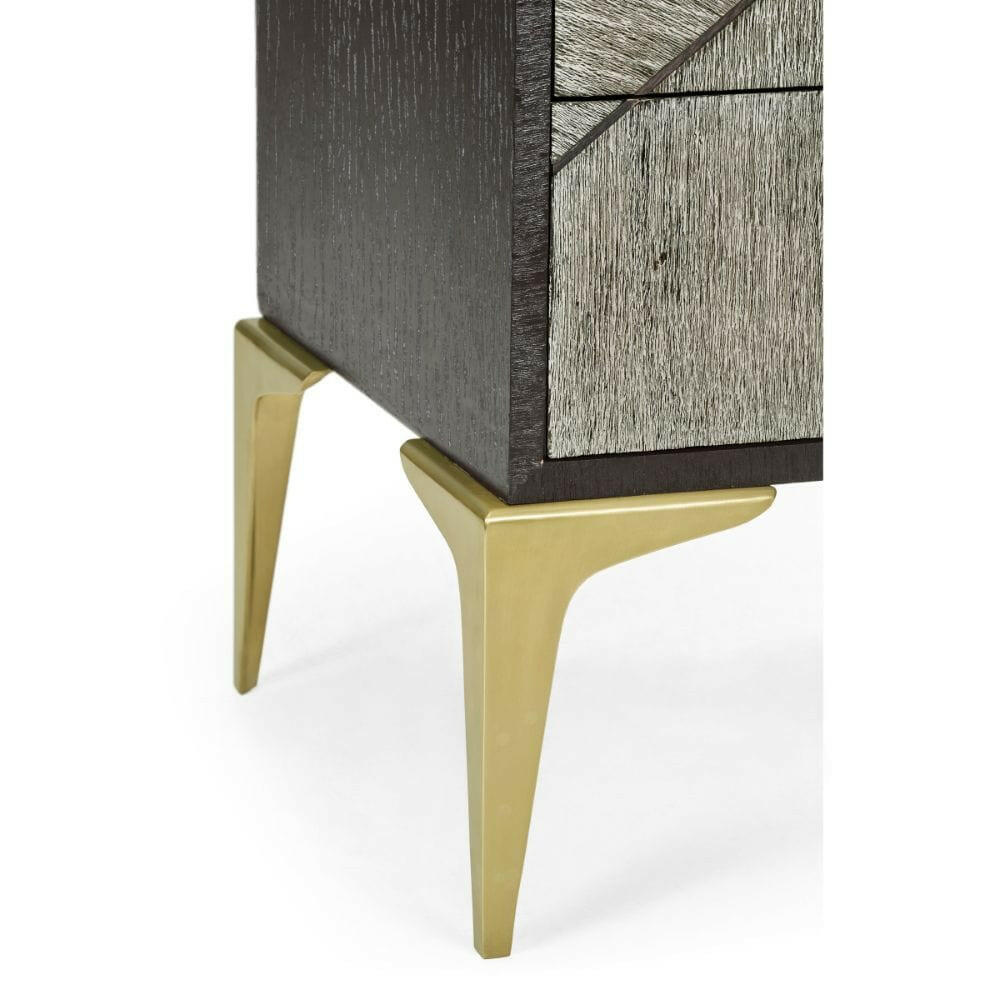 Jonathan Charles Tall Chest of Drawers Transitional - Dark French Oak ...