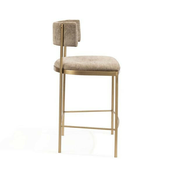 Envie II Counter Stool - Giselle Olive– House of Isabella UK